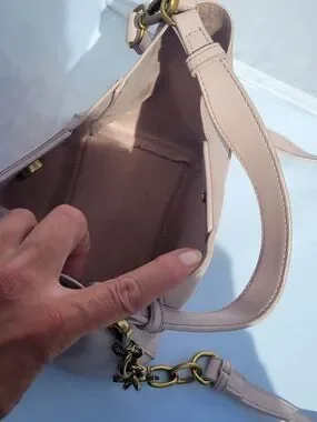 Steve Madden | Bags | Steve Maddenblush Pink Crossbody Hobo Bag With ...